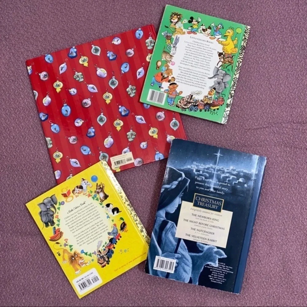 Toys | 4 Christmas Books For Kids Rudolph Curious George | Poshmark
